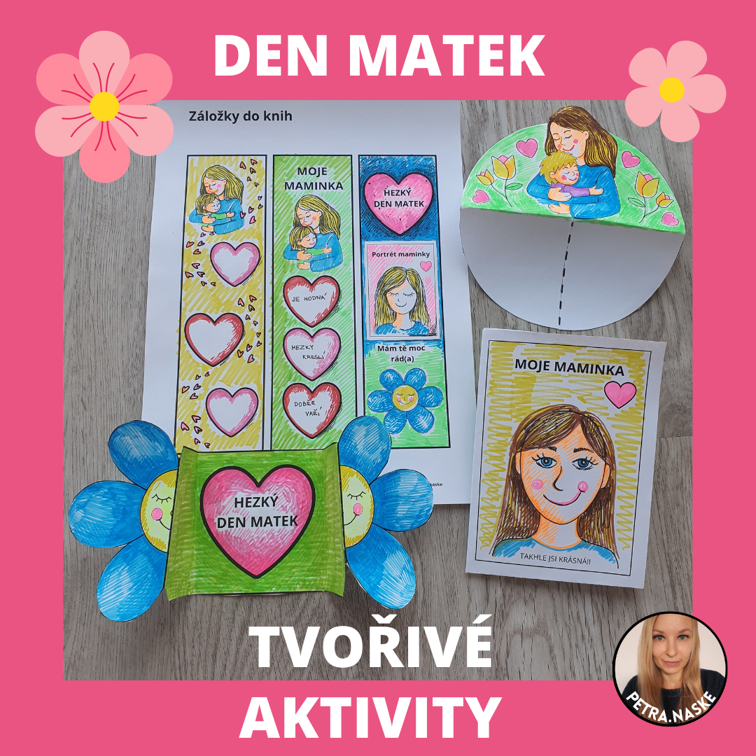 Tvořivé aktivity Den matek - Pracovní činnosti | UčiteléUčitelům.cz